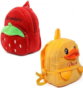Flipkart.com | Arafsha Kids Cartoon Soft Duck And Strawberry Schsool ...