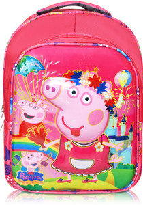 Flipkart.com | Stylbase 3D embossed Peppa Pig school bag For Nursery ...