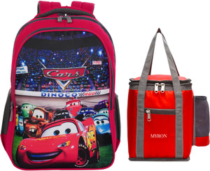 Flipkart.com | Myron Car 1st/2nd/3rd/4th & 5th Class School Bag + Lunch ...