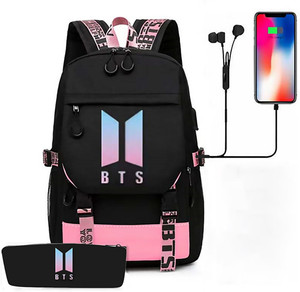 PALAY BTS Bags for Girls School Backpack Kpop BTS Bangtan Boys Casual ...