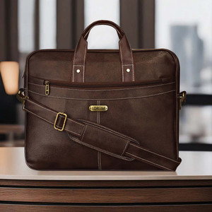 Flipkart.com | VIRU ENTERPRISE Brown Color Faux Leather 10L Office ...