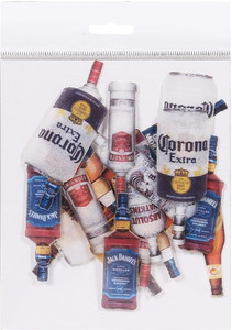 Honey Sweets Edible 24 Picecs Alcohol Bottle Cake Topper, Edible ...