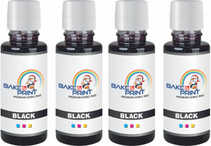 bake&print For use in HP GT51 High Quality Edible Printer Black Ink ...