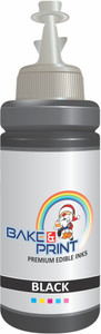bake&print Edible Printer Ink Black,Edible Printing Special for Photo ...