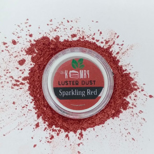 KEMRY Edible Luster Dust Sparkling Red|Pearl Dust|Cake Chocolate ...