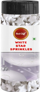 RED CLIFF Metallic White Star Shaped Sprinkles | Sprinkles Price in ...