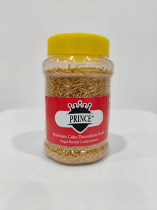 PRINCE Vermicelli, Cake Sprinkle, Golden Sprinkles Price in India - Buy ...