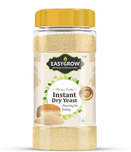 Easygrow Premium Instant Dry Yeast - 100g Fast Acting for Baking ...