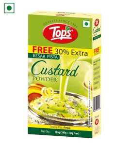 Tops Kesar Pista Custard Powder Price in India - Buy Tops Kesar Pista ...