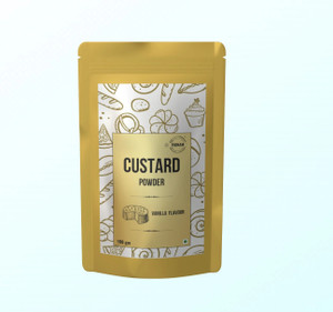 POONAM CUSTARD Vanilla Custard Powder 100g – Smooth & Creamy Dessert ...