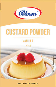 Bloom Vanilla Custard Powder 400gm Custard Powder Price in India - Buy ...