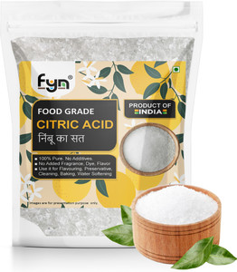 FYN Citric Acid Crystals (150g) - Food Grade Nimbu Sat Citric Powder ...