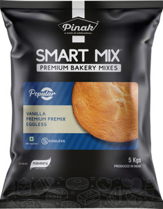 mavee's (Popular) Vanilla Premium Premix Eggless (Packing 5 kg) Baking ...