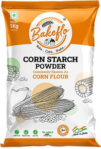 BAKEFLO Food Corn Starch Powder 1kg Pack of 1 Starch Powder Price in ...
