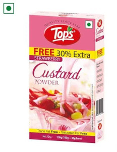 Tops Strawberry Custard Powder Price in India - Buy Tops Strawberry ...