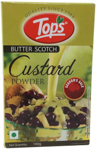 Tops Butter Scotch Custard Powder Price in India - Buy Tops Butter ...