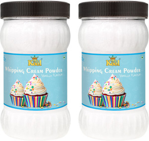 Mr.Kool Vanilla Flavor Whipping Cream Powder 250gm for decorative cakes ...