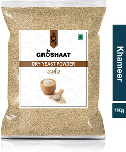 Groshaat Best Quality Dry Yeast Powder-1Kg (Pack Of 1) Khameer (1000 g ...