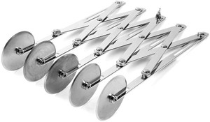 ShoppersHub PNQ SS Croissant Flat Dough Divider Cutter with Adjustable ...