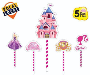Prism Arts 5 Pcs Theme Cake Topper For Kids Baby - Cake Topper ...
