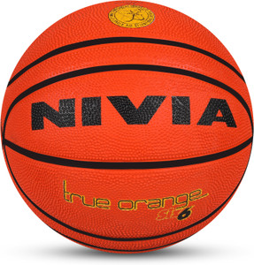 NIVIA True Orange, 14 Panels, Rubber Moulded, Training Ball, Ideal for ...