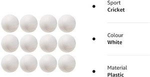 Spinec braille ball audio Pack of 6 Cricket Rubber Ball - Buy Spinec ...