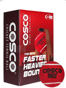 Coscotuff Cosco tuff heavy weight tennis ball pack of 6 Cricket Tennis ...