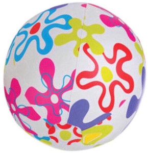 Weber Rubber Moulded Beach Ball Crazy Bounce / Multicolor , 1 Ball AX43 ...