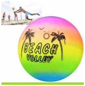 Weber Beach Ball Rubber Moulded Multicolor Ball , Pack of 1 Beach Ball ...