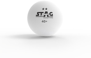 Stag iconic High Performance 2 Star | Advanced 40+mm Table Tennis Ball ...
