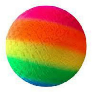 Weber Beach volleyball rubber ball multicolour bouncing L31 Pool Ball ...