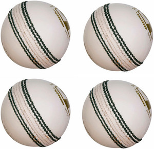 Iris Grape ® Special Leather Cricket Ball, White Pacer Test ...
