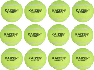 KAIZEN Gold Lightweight Cricket Tennis Ball – Ideal for Practice ...