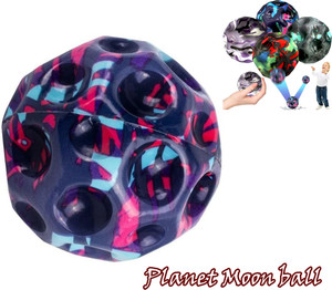 TCG Moon Ball High Bounce Planet design 1 ball - Moon Ball High Bounce ...