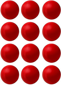Payal Creation RED Heavy Plastic Cricket Ball Cricket Training Ball ...