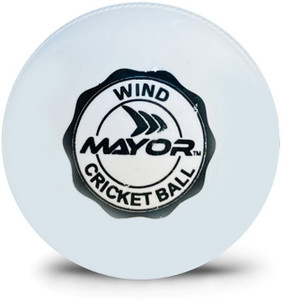 MAYOR Cricket Wind Ball for Indoor & Outdoor Street Cricket Rubber Ball ...