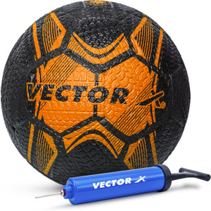 VECTOR X Street Soccer 32 Panel Rubber Moulded+ Butyl Bladder For hard ...