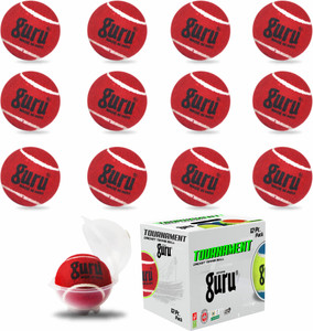 GURU Tennis Cricket Ball, Heavy Weight Ball For Men & Women Cricket ...