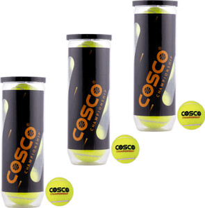 COSCO Championship (Pack of 9 balls) Tennis Ball - Buy COSCO ...