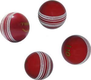 TIMA i-10 PVC, Synthetic Cricket Ball for Practice(PACK OF 4) Cricket ...