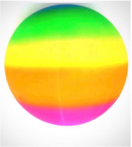 nizex NXC- Rubber Moulded Beach Ball/ Multicolors Ball, 1 Ball, kkh90 ...