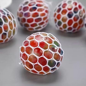 aravish Squishy Mesh Stress Balls - Non-Toxic Rubber Sensory Balls ...