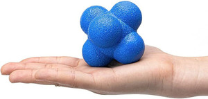 LCARNO Hexagonal Reaction Ball, Rubber Reaction Bounce Balls, Speed ...