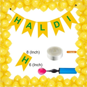 Flipkart.com | MAANAAS Solid Haldi Ceremony Banner-HaldiCeremonyBanner ...