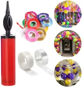 Flipkart.com | Swan Creations Solid Balloon Decorating Garland -Arch ...