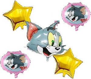 Flipkart.com | toyuniverse Printed Tom the Cat Theme Foil Balloon set ...