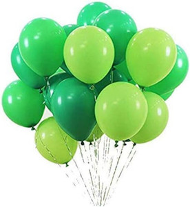Flipkart.com | Mosclue Solid Hd/Metalic 100 Ballons Dark green,light ...