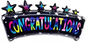 Flipkart.com | Bash N Splash Printed Helium Quality Congratulations ...