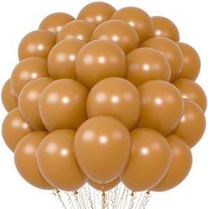 Flipkart.com | Festiko Solid Caramel Brown Balloons for Decoration ...