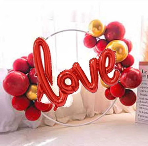 Flipkart.com | FLIPZONE Solid Romantic 123 Balloon - Balloon